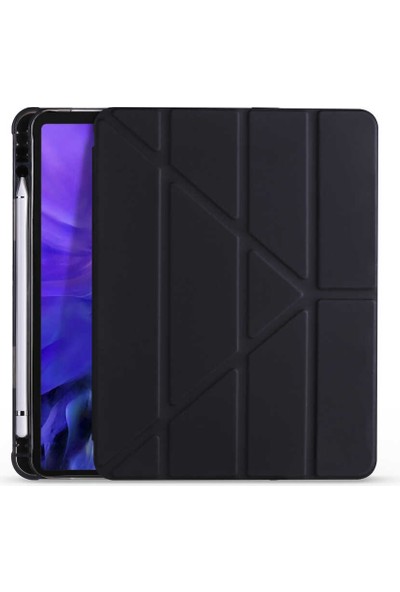Fuchsia Apple iPad Air 10.9 2022 (5.nesil) Uyumlu Kılıf Kalemlikli Katlanabilen Standlı Akıllı Tablet Kılıfı Fuchsia Apple iPad Air 10.9 2022 (5.nesil) Uyumlu Kılıf Kalemlikli Katlanabilen Standlı Akıllı Tablet Kılıfı