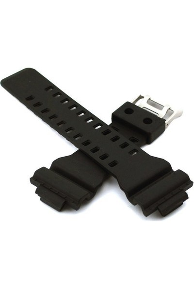Casio G-Shock GA100 Uyumlu Siyah Silikon Saat Kordonu Casio G-Shock GA100 Uyumlu Siyah Silikon Saat Kordonu