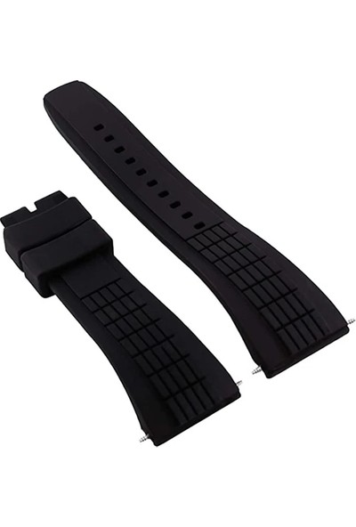 Seiko 26MM Velatura SNAA93 Siyah Silikon Saat Kordonu Seiko 26MM Velatura SNAA93 Siyah Silikon Saat Kordonu