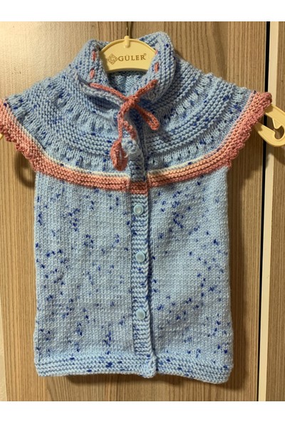 Eslem Baby Handmade El Örgüsü Çocuk Hırkası