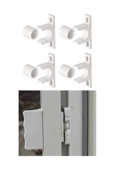 Xnews Yenihomecare 24 Adet Beyaz Sineklik Kapı Çıtçıt Kilit 716400 Xnews Yenihomecare 24 Adet Beyaz Sineklik Kapı Çıtçıt Kilit 716400