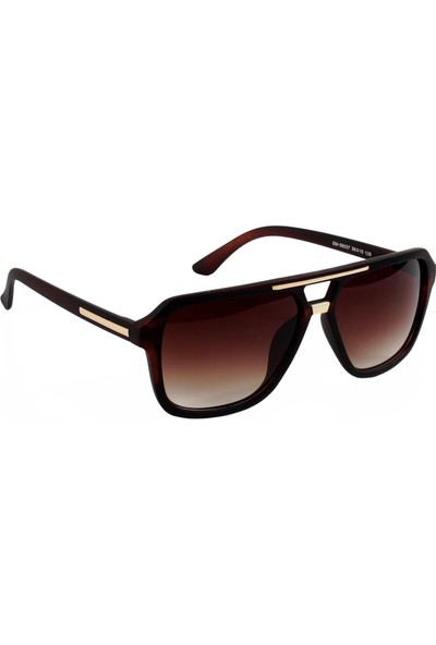 Afillix Concept Kahverengi Çerçeve Kahverengi Gölgeli Cam Uv Filtre Güneş Gözlüğü