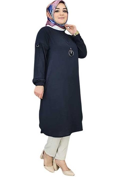 Pys Giyim Kadın Kolu D Tokalı Tesettür Tunik