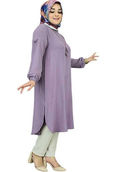 Pys Giyim Kadın Kolu D Tokalı Tesettür Tunik