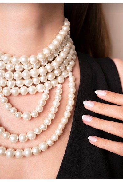 Hatcos Accessories Tasarım Inci Kolye