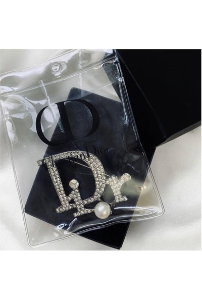 Hatcos Accessories Gümüş Rengi Broş