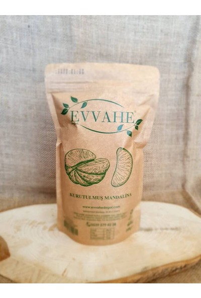 Evvahe Doğal Kurutulmuş Mandalina 100 gr