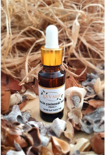 Evvahe Doğal Incir Çekirdeği Yağı 20 ml