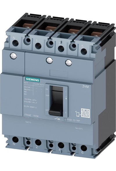 Siemens 3VM1112-3ED42-0AA0 Kompakt Şalter 125A 25KA 4K