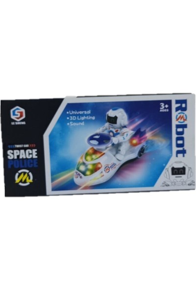 Kahraman Oyuncak Uzay Polisi Işıklı ve Sesli