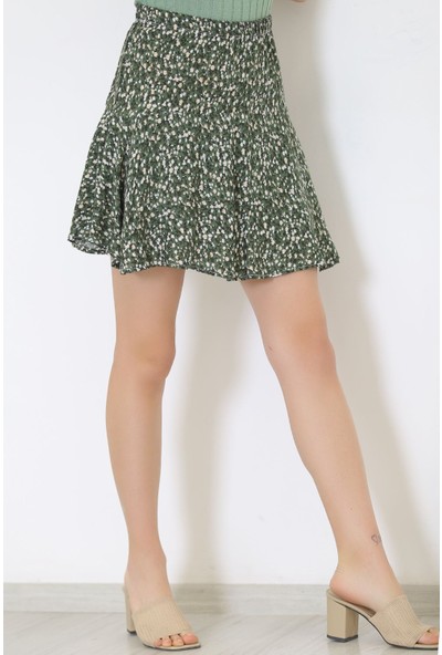 Şortlu Etek Hakiçiçekli - 9163.316.
