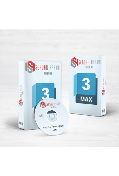Serdar Hakan Akademi Autodesk 3ds Max 2023 ve Vray 5.0 Temel Eğitim Seti Serdar Hakan Akademi Autodesk 3ds Max 2023 ve Vray 5.0 Temel Eğitim Seti