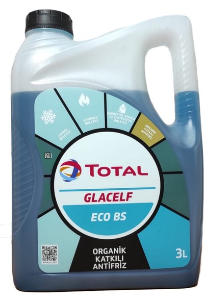 Total Glacelf Eco Antifiriz Bs -- 3 Lt Total Glacelf Eco Antifiriz Bs -- 3 Lt