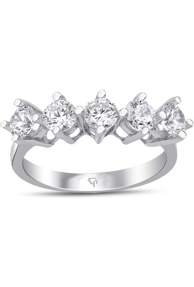 Pırlanta Merkezi Altın Beştaş Yüzük