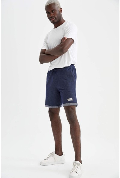 DeFacto Slim Fit Basic Şort N0640AZ21SM