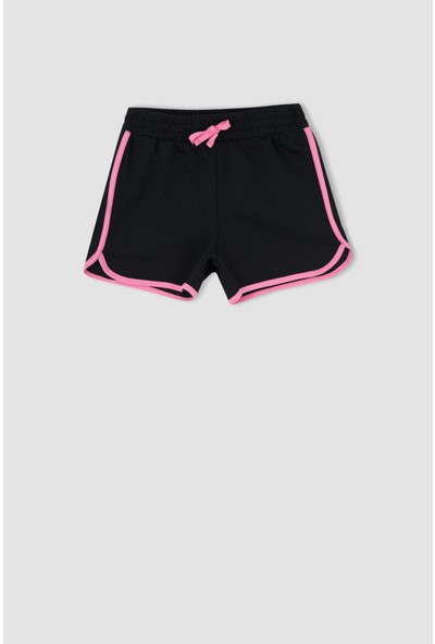 DeFacto Kız Çocuk Bağcıklı Esnek Belli Şort L6125A622HS