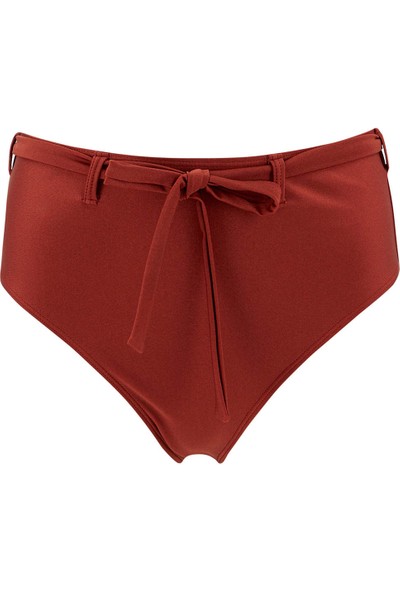 DeFacto Basic Yüksek Bel Bağcık Detaylı Bikini Altı T4310AZ21SM DeFacto Basic Yüksek Bel Bağcık Detaylı Bikini Altı T4310AZ21SM