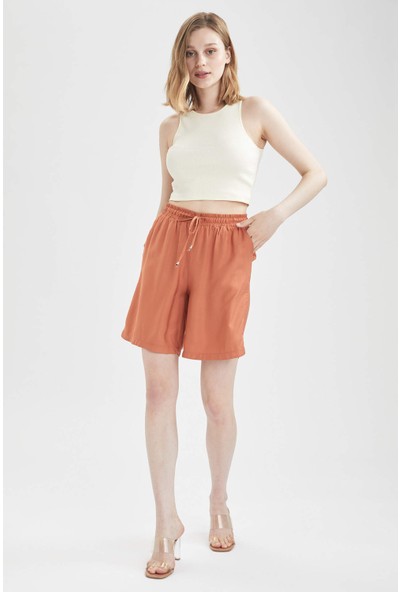 DeFacto Fleto Cepli Viskon Şort I6760AZ21HS