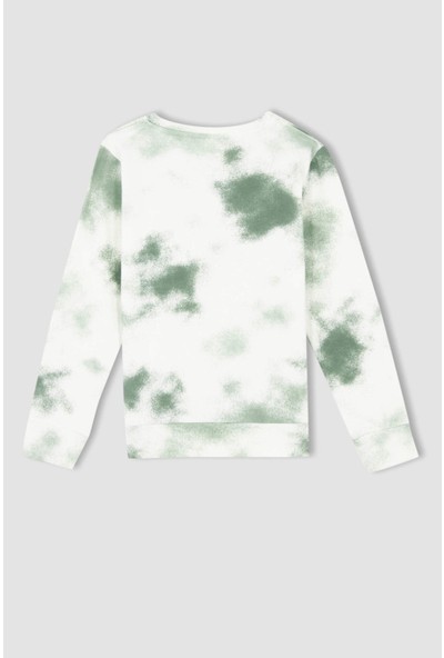 Defacto Erkek Çocuk Batik Desenli Sweatshirt U2065A621SP