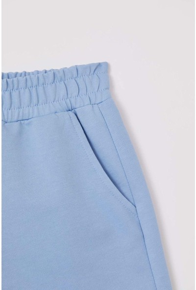 Defacto Kız Çocuk Esnek Belli 2'li Şort U3910A621SP