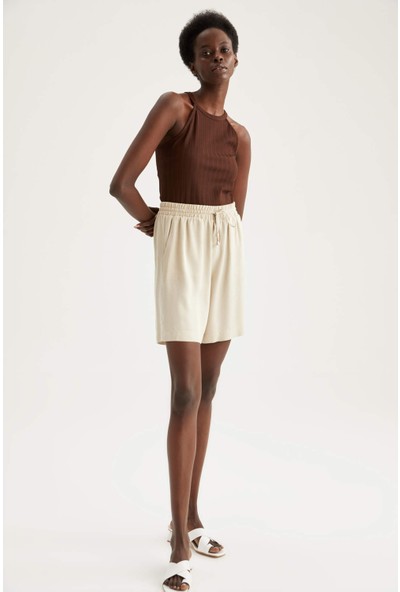 DeFacto Fleto Cepli Viskon Şort I6760AZ21HS