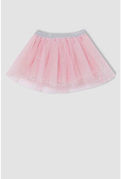 DeFacto Kız Çocuk Desenli Tütü Etek T3615A621SM DeFacto Kız Çocuk Desenli Tütü Etek T3615A621SM