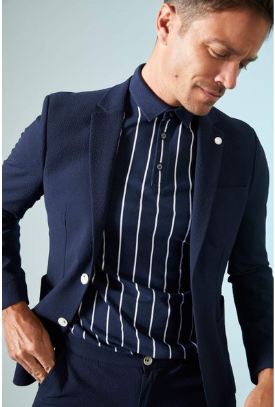 Defacto Slim Fit Blazer Ceket U8741AZ21SM