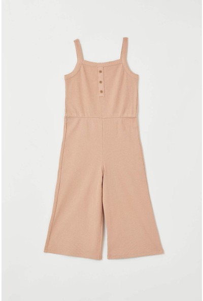 Defacto Kız Çocuk Askılı Esnek Dokulu Tulum U4835A621SM