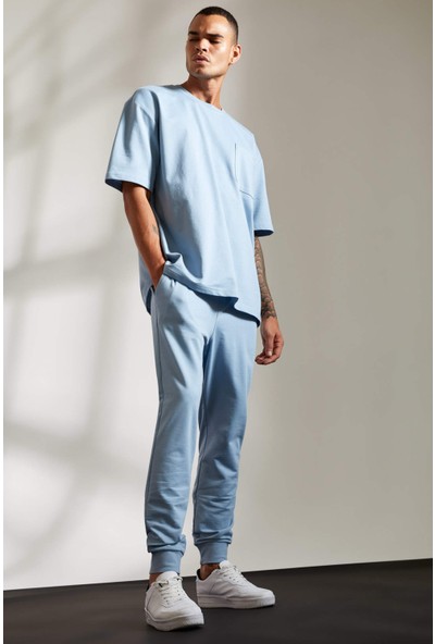 DeFacto Slim Fit Basic Jogger Eşofman Altı V8463AZ21HS DeFacto Slim Fit Basic Jogger Eşofman Altı V8463AZ21HS