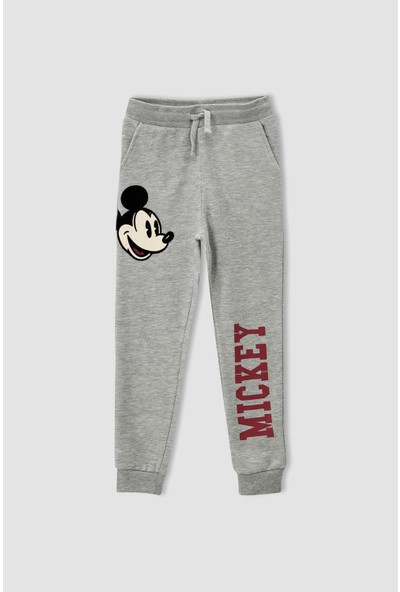 DeFacto Erkek Çocuk Mickey Mouse Lisanslı Jogger Eşofman Altı V8829A621Au