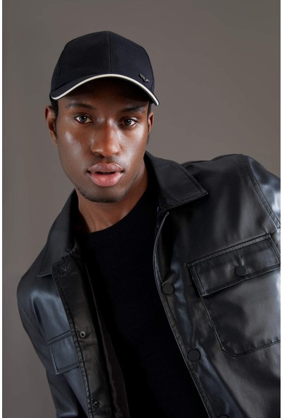 DeFacto Erkek Beyzbol Basketbol Şapkası N4495AZ22SM DeFacto Erkek Beyzbol Basketbol Şapkası N4495AZ22SM