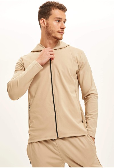 DeFacto Slim Fit Kapüşonlu Fermuarlı Uzun Kollu Hırka S0649AZ20AU DeFacto Slim Fit Kapüşonlu Fermuarlı Uzun Kollu Hırka S0649AZ20AU