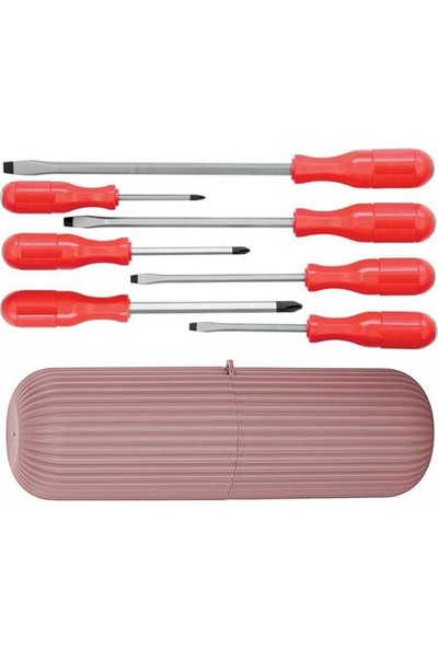 Gift Matik Center Giftmatikcenter 6 Set 7 Parça Tornavida Malzeme Kutu Seti 713585