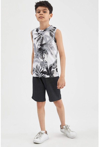 Defacto Erkek Çocuk Basic Bermuda Şort T7601A621SP