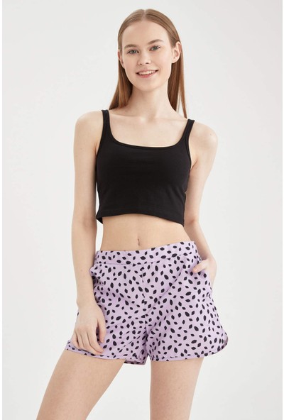 Defacto Desenli Mini Yüzme Şortu T8983AZ21SM