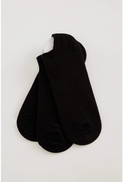 DeFacto Erkek Pamuklu 3'lü Sneaker Çorabı K4595AZNS