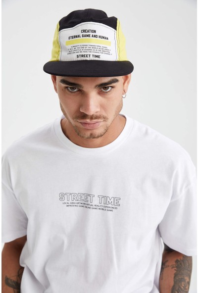 Defacto Yazı Baskılı Şapka T9335AZ21SM