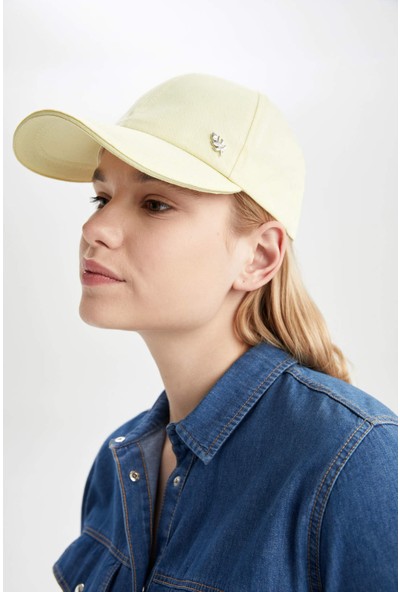 DeFacto Kadın Defacto Fit Basic Baseball Şapka N6472AZ22SM DeFacto Kadın Defacto Fit Basic Baseball Şapka N6472AZ22SM
