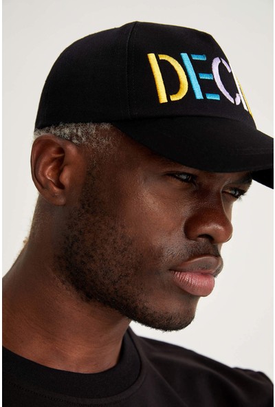 Defacto Yazı İşlemeli Şapka T9339AZ21SM