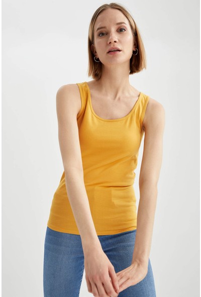 DeFacto Askılı Basic Slim Fit Atlet I1059AZ21SP DeFacto Askılı Basic Slim Fit Atlet I1059AZ21SP