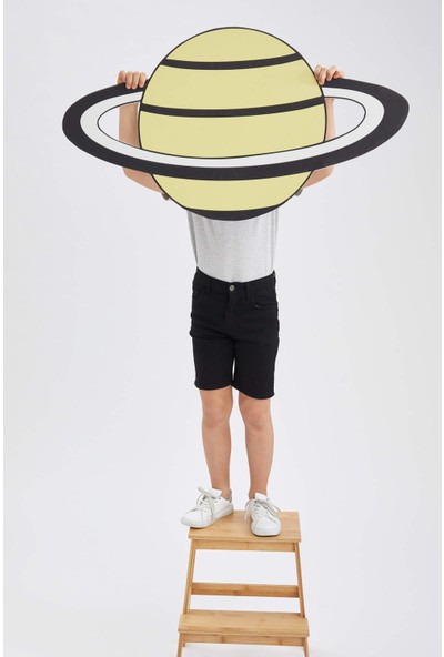 Defacto Erkek Çocuk Regular Fit Bermuda Jean Şort U2950A621SM