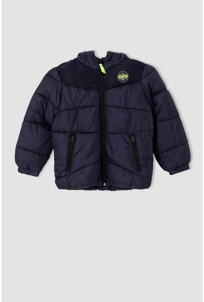 Defacto Erkek Çocuk İçi Polar Kumaş Detaylı Mont N8173A621SP