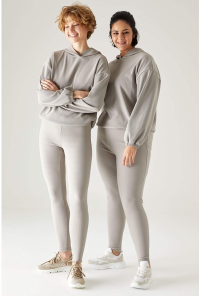 Defacto Fitilli Yüksek Bel Dikişsiz Sporcu Taytı U0994AZ21SP Defacto Fitilli Yüksek Bel Dikişsiz Sporcu Taytı U0994AZ21SP