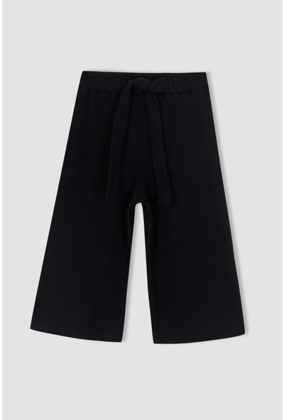 DeFacto Kız Çocuk 23 Nisan Culotte Kapri Pantolon T5482A621SP