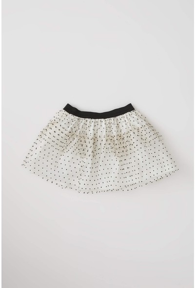 DeFacto Kız Bebek Puantiyeli Tüllü Etek V0231A221SM