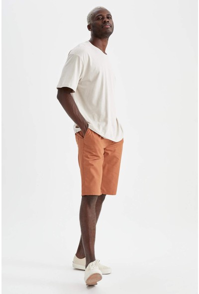 Defacto Regular Fit Basic Bermuda Şort L5728AZ21SM