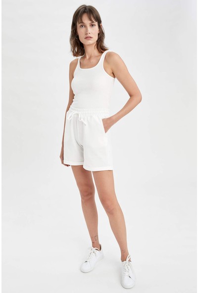 DeFacto Regular Fit İnce Kumaş Bermuda Şort U4066AZ21HS
