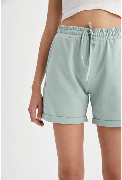 DeFacto Regular Fit İnce Kumaş Bermuda Şort U4066AZ21HS