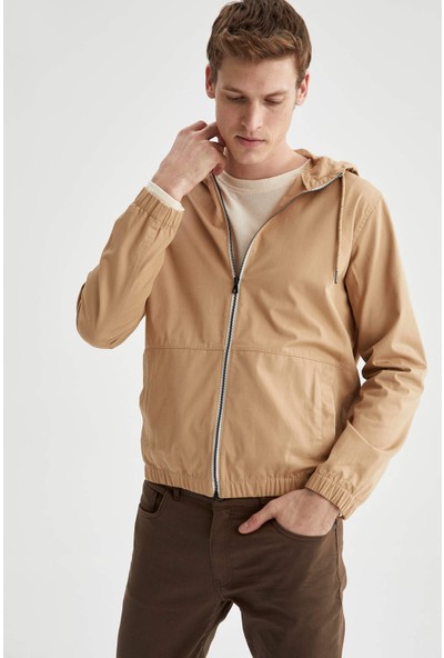 Defacto Kapüşonlu Pamuklu Mevsimlik İnce Mont M3064AZ21SP Defacto Kapüşonlu Pamuklu Mevsimlik İnce Mont M3064AZ21SP