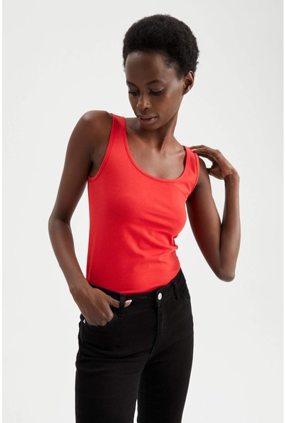 DeFacto Askılı Basic Slim Fit Atlet I1059AZ21SP DeFacto Askılı Basic Slim Fit Atlet I1059AZ21SP